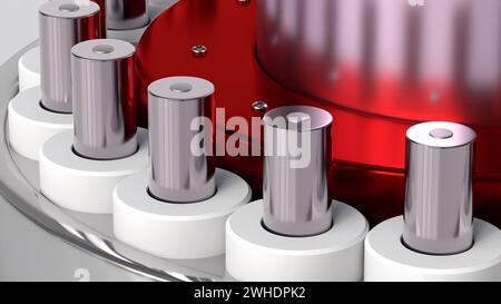 new Tesla li-ion Batteries 4680 manufacturing, high energy cylindrical ...