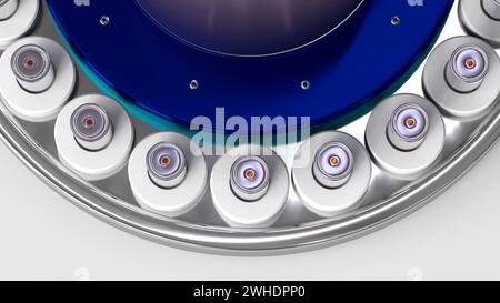 new Tesla li-ion Batteries 4680 manufacturing, high energy cylindrical ...