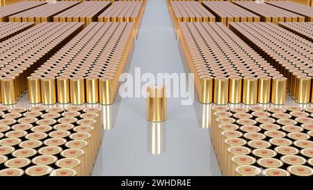 Lithium-ion gold 4680 battery packs, High-capacity accumulator cell ...