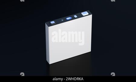 prismatic cell, rectangular lithium ion phosphate LFP battery for ...