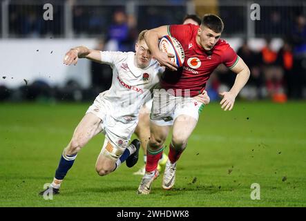 England's Ben Redshaw during the U20's Six Nations match at The ...
