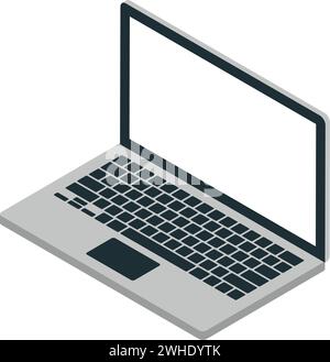 laptop computer device isolated icon Stock Vector Image & Art - Alamy