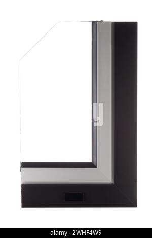 Aluminium window sample Stock Photo - Alamy