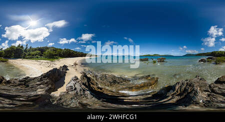 360° view of Bon Bon Beach in Romblon Island. Philippines - Alamy