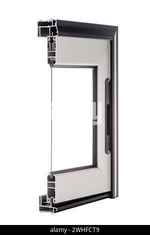 Aluminium window sample Stock Photo - Alamy