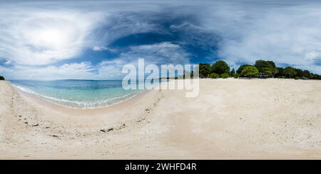 360° view of Sandy Beach in Santa Fe, Romblon. Philippines - Alamy