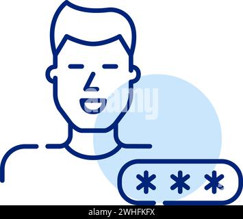 man with key security protection Stock Vector Image & Art - Alamy