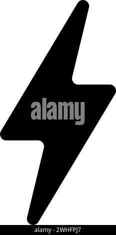 symbols of electricity and lightning strikes Stock Vector Image & Art ...