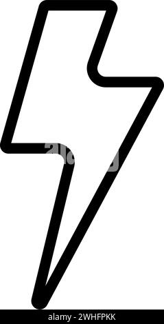 symbols of electricity and lightning strikes Stock Vector Image & Art ...