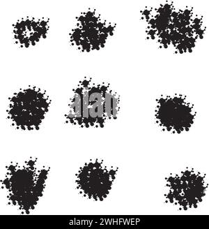 hand stroke erase line with black color Stock Vector Image & Art - Alamy
