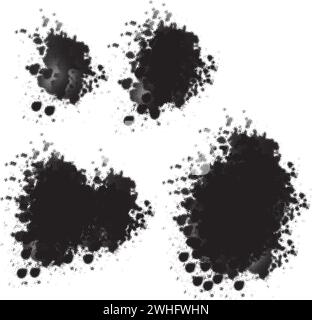 hand stroke erase line with black color Stock Vector Image & Art - Alamy