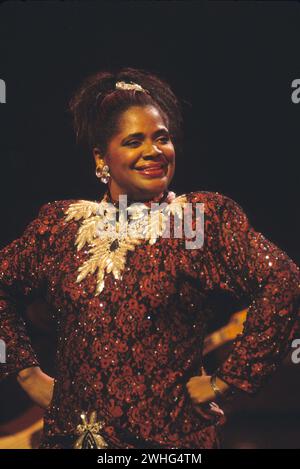 concert MIDEM 1986 Carla THOMAS female singer Rythmn and Blues Stock ...