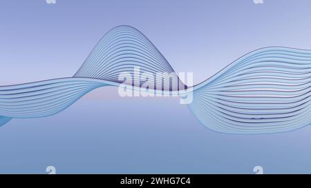 Radiant aura of abstract shapes, portraying the transcendent aura ...