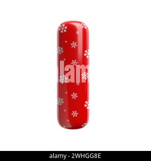 Snowflake letter S - Lowercase 3d christmas font - Suitable for ...