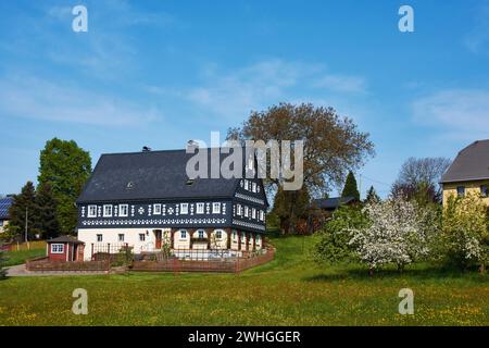 Weifa in Upper Lusatia in spring Stock Photo - Alamy