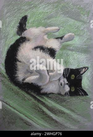 Cute cats on white background. Cute pet animals collection. Cartoon ...