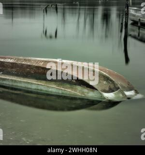 Old, broken Italian boats (Ravenna Stock Photo - Alamy