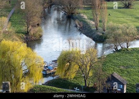 Confluence of the Saale and Unstrut rivers in Naumburg's BlÃ¼tengrund ...