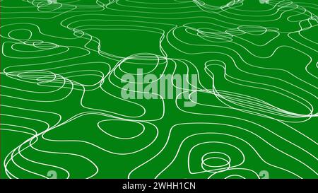 Green 3D Topographic map background concept abstract background. Space ...