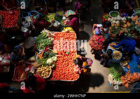 mercado tradicional, Chichicastenango, Quiché, Guatemala, America Central Stock Photo - Alamy