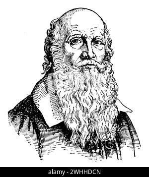 Friedrich Ludwig Jahn (1778-1852) on engraving from 1859. German ...