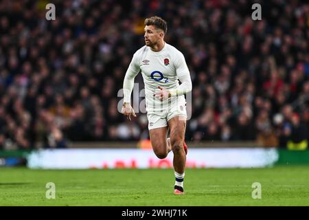 Henry Slade of England during the 2024 Six Nations Championship, rugby ...