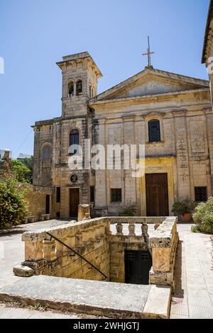Rabat: St. Agatha's Catacombs - St Agatha fresco Stock Photo - Alamy