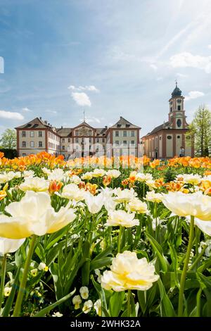 Mainau Castle and St. Mary's Castle Church, Mainau Island, Lake ...
