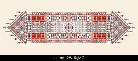 Tatreez, decorative Palestinian embroidery symbol Stock Photo - Alamy