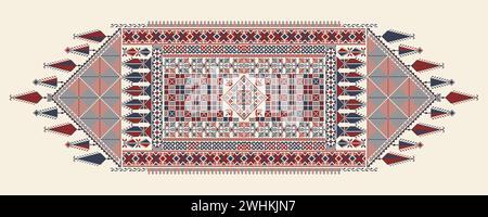 Tatreez, decorative Palestinian embroidery symbol Stock Photo - Alamy