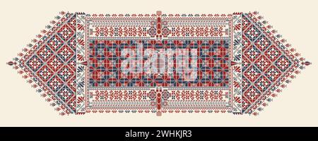 Tatreez, decorative Palestinian embroidery symbol Stock Photo - Alamy