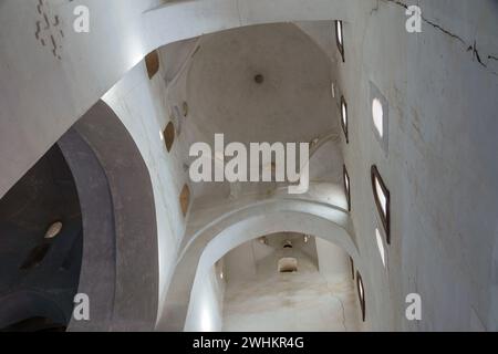 The White Monastery near the Upper Egyptian city of Sohag, Middle Egypt ...