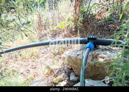 Pipes for water transmission system for homes and farms Stock Photo - Alamy