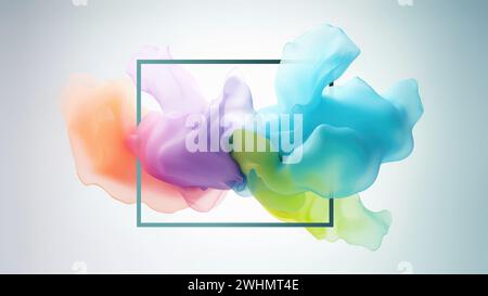 Smoky Colors Background Stock Photo - Alamy