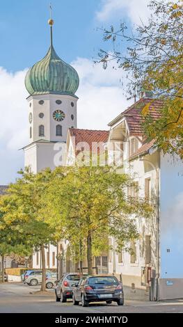 Stockach: church St. Oswald in Bodensee, Lake Constance, Baden ...