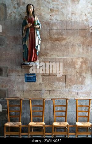 Church of St. Melanie in Morlaix, Brittany Stock Photo - Alamy
