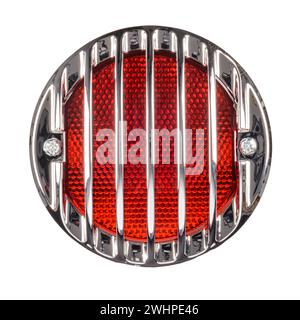 Motorcycle rear red brake light Stock Photo - Alamy