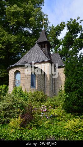 Historical Abbey Maria lach Rhine Land - Palatinate Stock Photo - Alamy