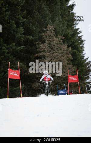 Lisa BAUMANN of Switzerland 1st place in the Women Elite Dual Slalom ...