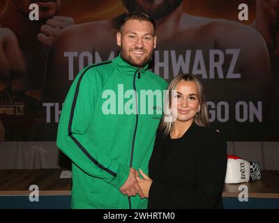 Boxer Tom Schwarz from the Magdeburg boxing stable Fides Sports with ...