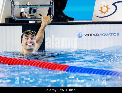 DOHA - Arno Kamminga after the 100 school men during the World Long ...