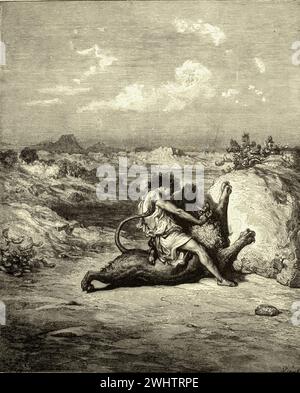 Gustave Doré - Lion Stock Photo - Alamy