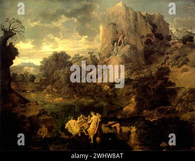'Paysage avec Hercule et Cacus' by Nicolas Poussin illustrates the ...