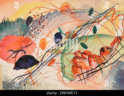 Vassily Kandinsky - Composition VI Stock Photo - Alamy