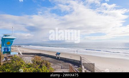 Desolate El Capitan Beach in California Winter Stock Photo - Alamy