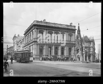 Dunedin, New Zealand, early 1900s Stock Photo - Alamy
