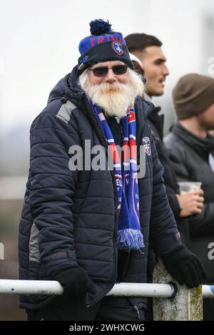 Halifax, England - 7th February 2024 - Wakefield Trinity fans. Rugby ...