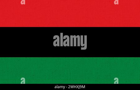 Pan-African flag, Afro American flag, UNIA flag or Black Liberation ...