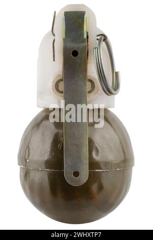 hand grenade RGN isolated on white background Stock Photo - Alamy