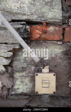 installation of a switch Stock Photo - Alamy